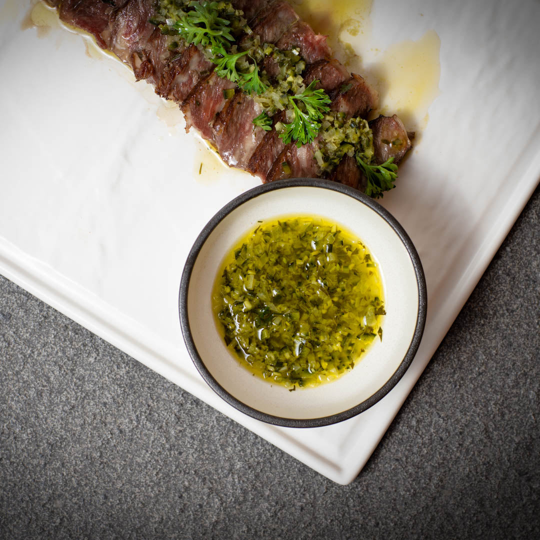 Wasabi Chimichurri | Authentic Signature Condiment by Edible Stories